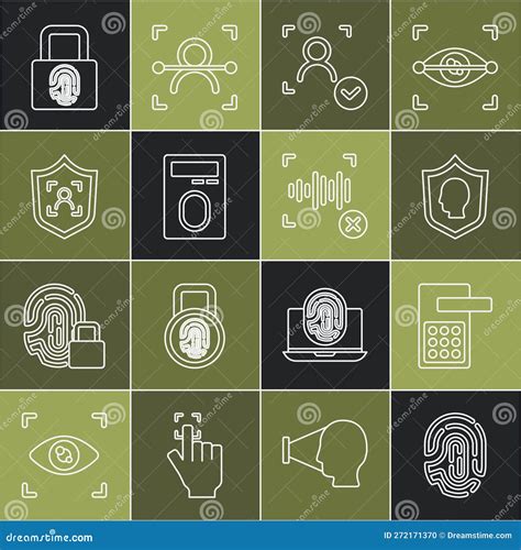 Set Line Fingerprint Digital Door Lock User Protection Face Recognition With Shield Face