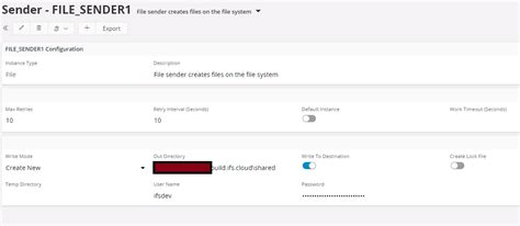 Outbound Messages In IFS Cloud 21R1 File Directory Not Accessible Is Filerep1 Exist IFS