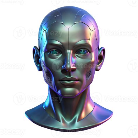 Elegant Traditional A Holographic Projection Of A Human Face