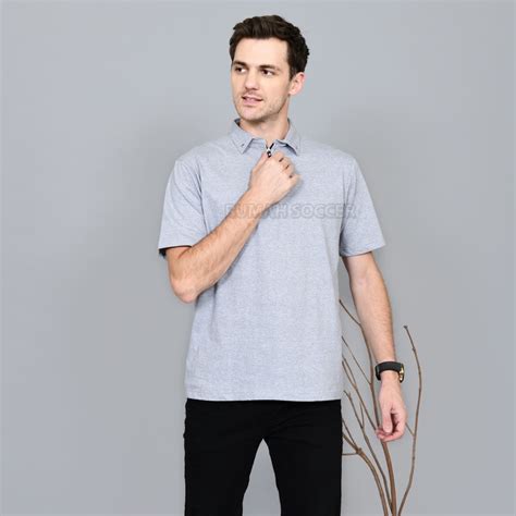 Jual Kaos Elyon Pria Putih Polos Kerah Polo Shirt Cowok Dewasa Lengan Pendek Shopee Indonesia