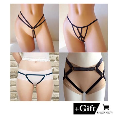 여성용 섹시한 비키니 마사지 밴드 스트랩 G String 커플 바람둥이 섹시한 끈 팬티 섹시한 비키니 마사지 액세서리 팬티바디 쥬얼리 Aliexpress