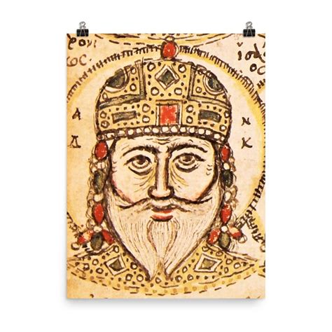 Andronikos I Komnenos Poster Print Etsy