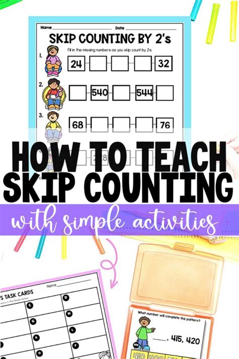 How To Teach Skip Counting Lip Gloss Learning And Lattes
