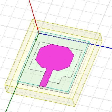 Hexagonal Microstrip Antenna Download Scientific Diagram