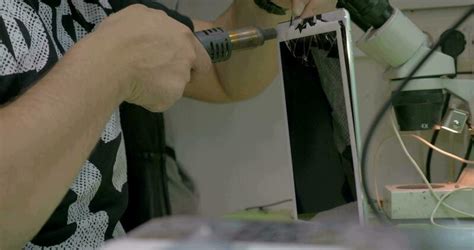 Changing The Broken Touch Screen On Tablet 29173738 Stock Video At Vecteezy