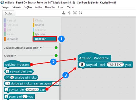 Arduino Ile Led Yakma