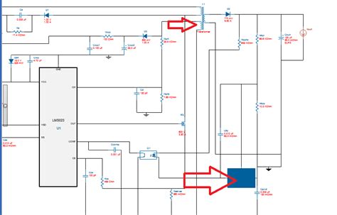 Two Faults In The LM5023 AC DC Designs In The WEBENCH Simulation Hardware System Design