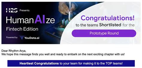 rhythm arya on linkedin team humanaizehackathon fintechinnovation algorithmictrading…