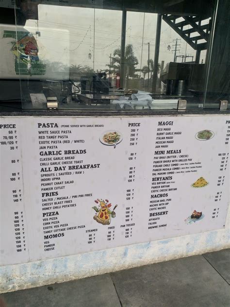 Menu At Chai Kaapi Uno Indore Uno Business Park Opp Sahara City