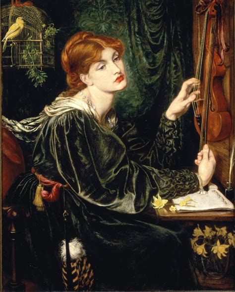 Veronica Veronese 1872 By Dante Gabriel Rossetti Artchive