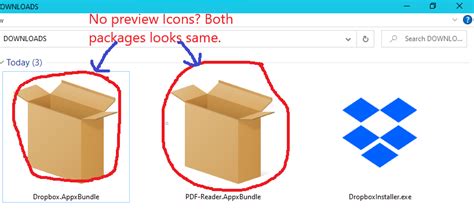Feature Request File Explorer Should Display Msix Appx Msixbundle Appxbundle Packages