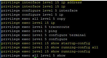 Solved Privilege Level Command In Cisco Cisco Community