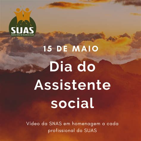 Dia Do Assistente Social 15 De Maio Blog Rede Suas