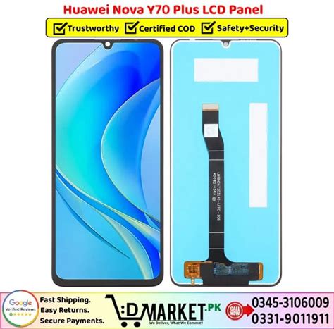 Huawei Nova Y Plus Lcd Panel Unit Combo Exclusive