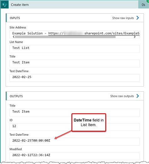 json date field from power automate to sharepoint list stack overflow