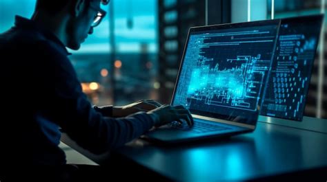 Premium Photo Software Development Concept Coding Programmer Software Engineer Working On