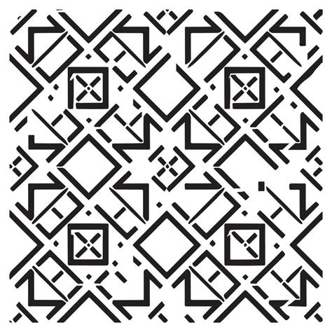 Monochrome Square Line Pattern Illustrator 42719430 Vector Art At Vecteezy