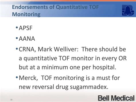 Neuromuscular Blocking Agent Monitoring With Stimpod Nms 450 Quantitative Tof Monitor