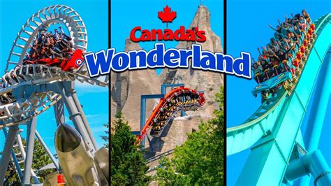 Top 10 Fastest Rides And Roller Coasters At Canadas Wonderland Youtube