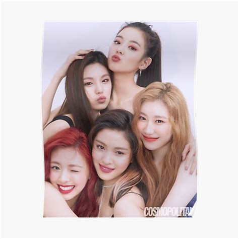 Itzy Poster By Straykings Redbubble