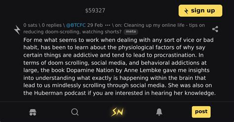 Reply On Cleaning Up My Online Life Tips On Reducing Doom Scrolling