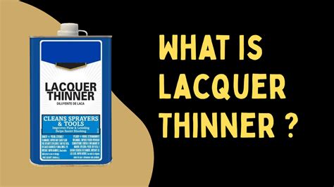 Lacquer Thinner Vs Paint Thinner Key Differences Explained