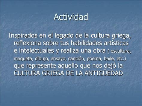 Ppt El Legado De La Cultura Griega Powerpoint Presentation Free