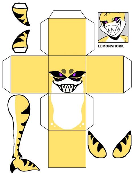 Cube Plantix Kaiju Art Kaiju Paper Dolls