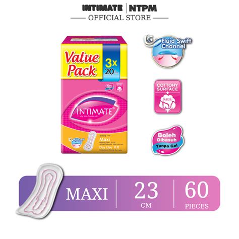 Intimate Day Maxi Mm X Pcs Shopee Malaysia
