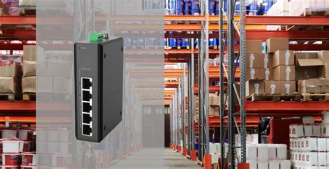 5 Port Industrial Gigabit Switch Fiberroad Technology