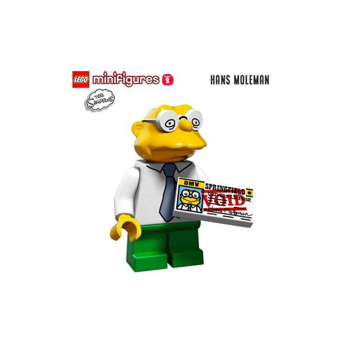 Minifigure Lego® The Simpsons Series 2 Hans Moleman Super Briques