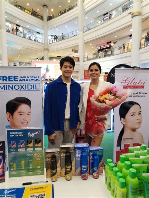 Regroe Brand Ambassadors Jeric Gonzales And Kelley Day Graces Robinsons Ermitas Stand Out
