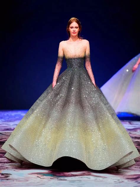 Elegant Party Dress Luxury Evening Dresses Long Sleeve Fashion Prom