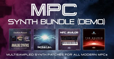 Multisampled Analog And Digital Synth Instruments For Mpc And Force