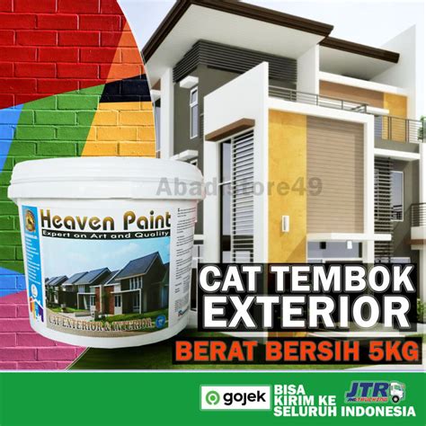 CAT TEMBOK EKSTERIOR KG BISA COD UNTUK EXTERIOR DAN INTERIOR BAGUS UNTUK DI LUAR DAN