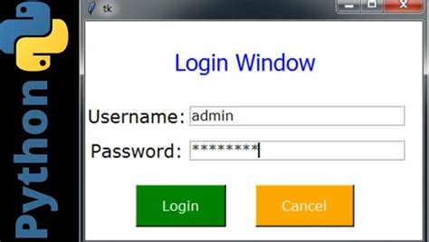 Python Project Tutorial How To Create Login Form Using Python And Mysql Database Erofound