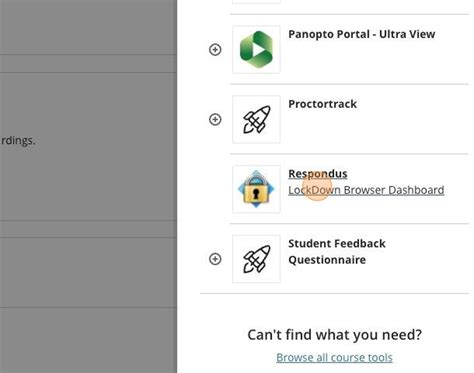 Using The Respondus Lockdown Browser Faculty Blackboard