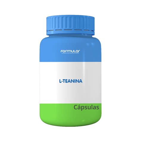 L Teanina 200mg 120 Cápsulas