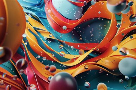 premium photo embark on a visual journey through abstract interp generative ai