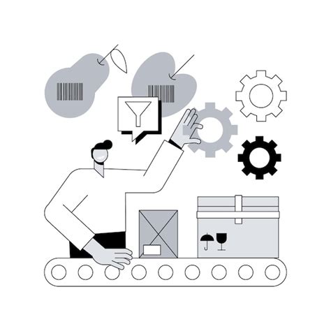 Ilustração Em Vetor Conceito Abstrato De Sistemas De Classificação Vetor Premium