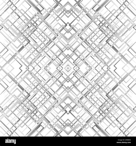 Geometric Grid Mesh Seamlessly Repeatable Pattern Monochrome Reticulate Grating Grille
