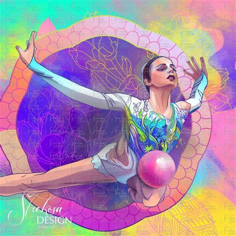 Пин от пользователя Awen Bree на доске Rhythmic Gymnastics Illustrated