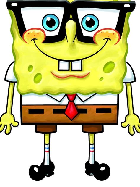 Spongebob Nerd Iphone Case For Sale By Ewokesot Redbubble