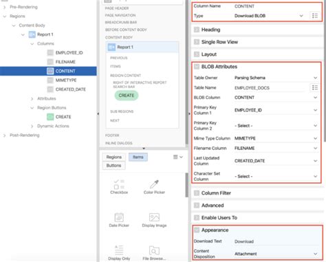 Oracle Apex Create Download Blob Link In Report • Vinishdev