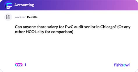 Can Anyone Share Salary For Pwc Audit Senior In Ch Fishbowl Can Anyone Share Salary For Pwc Audit Senior In Ch Fishbowl
