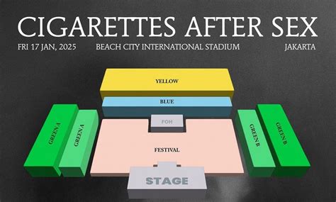 Harga Tiket Konser Cigarettes After Sex Tampil Di Beach City