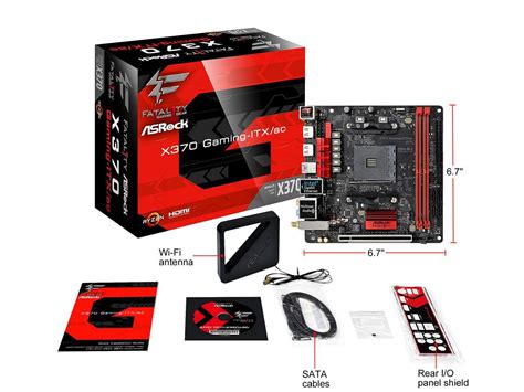 Asrock Fatal Ty X Gaming Itx Ac Am Mini Itx Amd Motherboard Newegg Ca