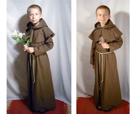 St. Francis costume for All Saints Day! | Saint anthony of padua, Dress ...