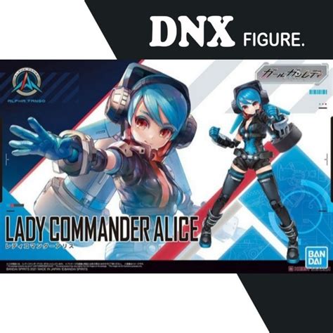 Bandai Lady Commander Alice Assembly Model New Seal Shopee Philippines