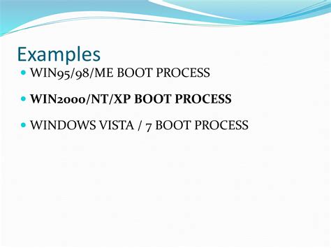 Booting A Computer Cold Boot Warm Boot Pptx